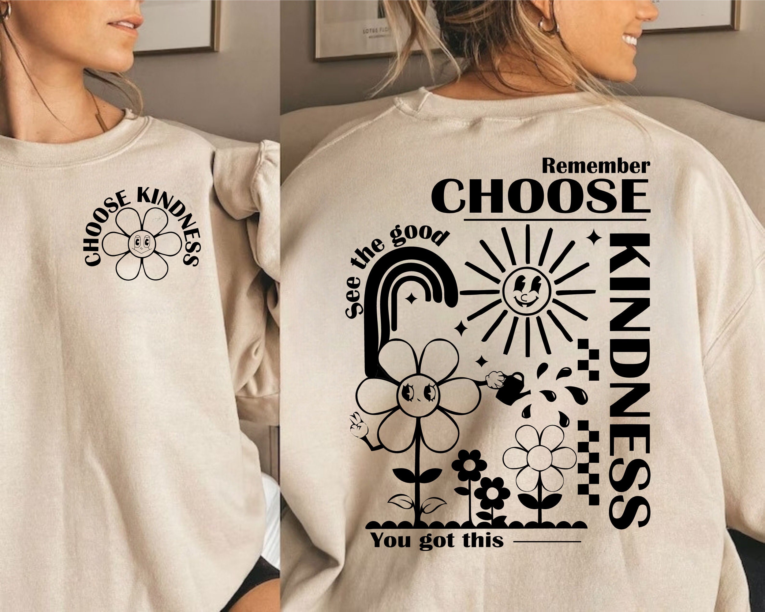 Choose Kindness SVG PNG, Svg Cut Files for Cricut, Self Love Svg ...
