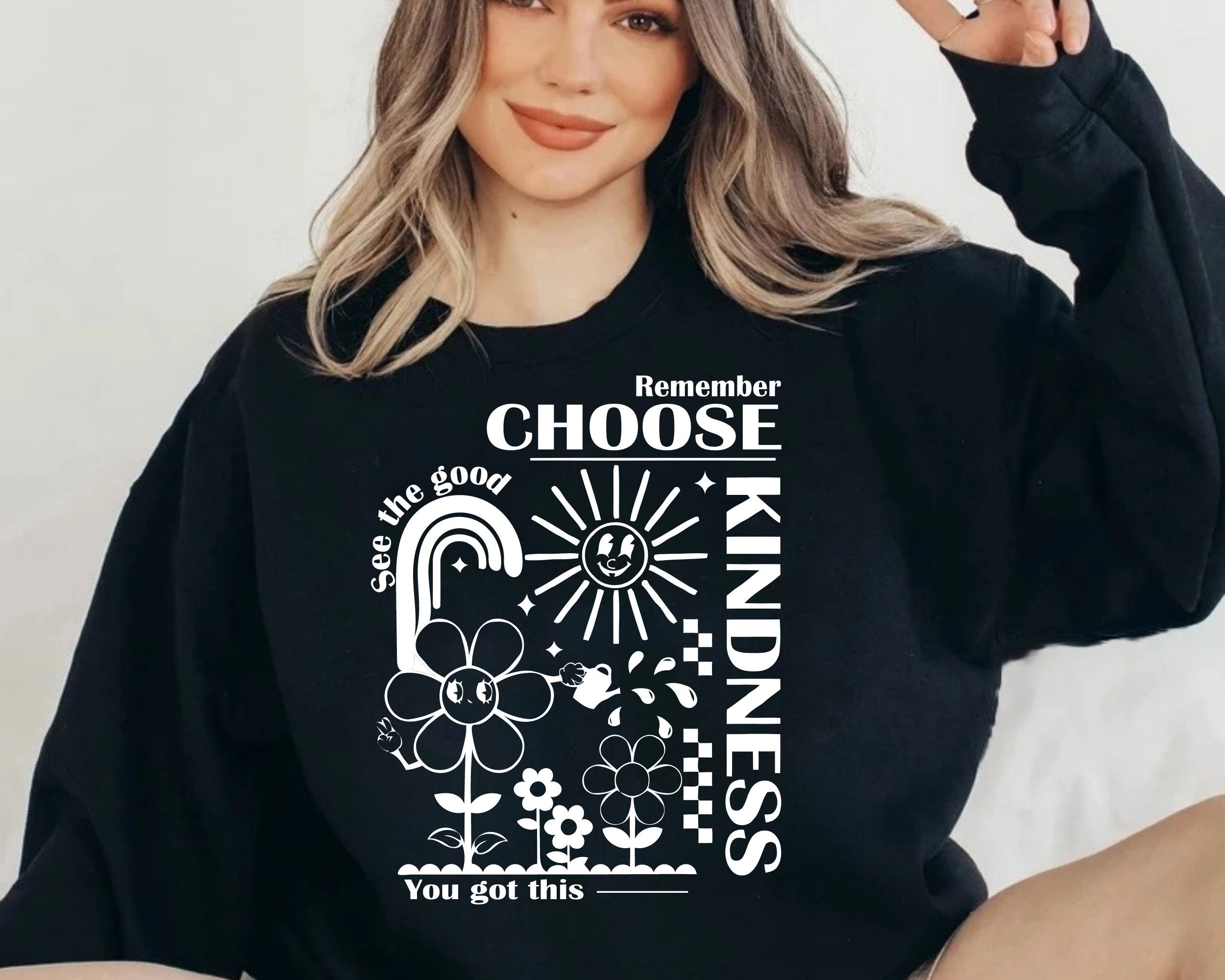 Choose Kindness SVG PNG, Svg Cut Files for Cricut, Self Love Svg ...