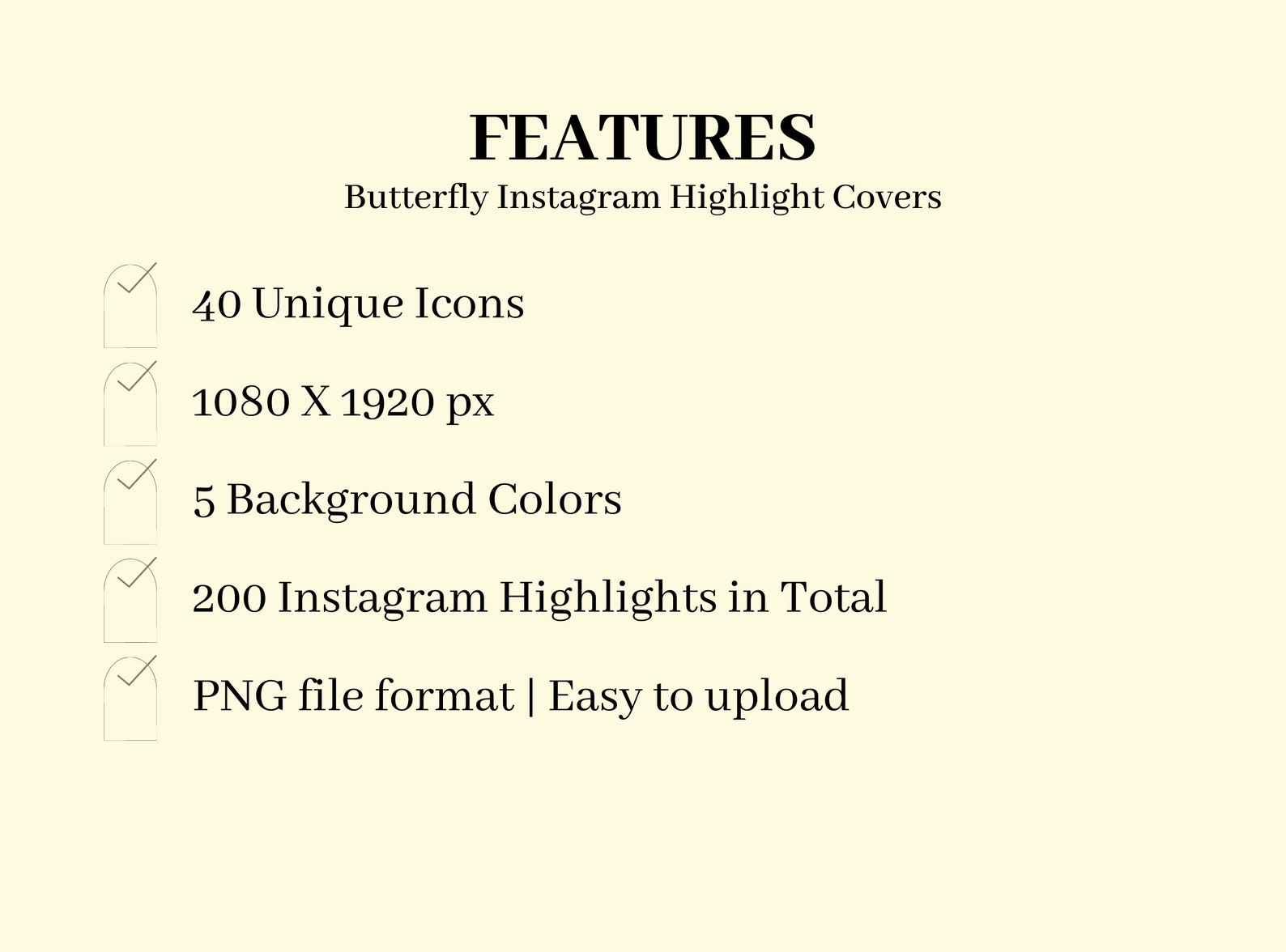 Butterfly Instagram Highlight Covers Illustration Story Highlight ...