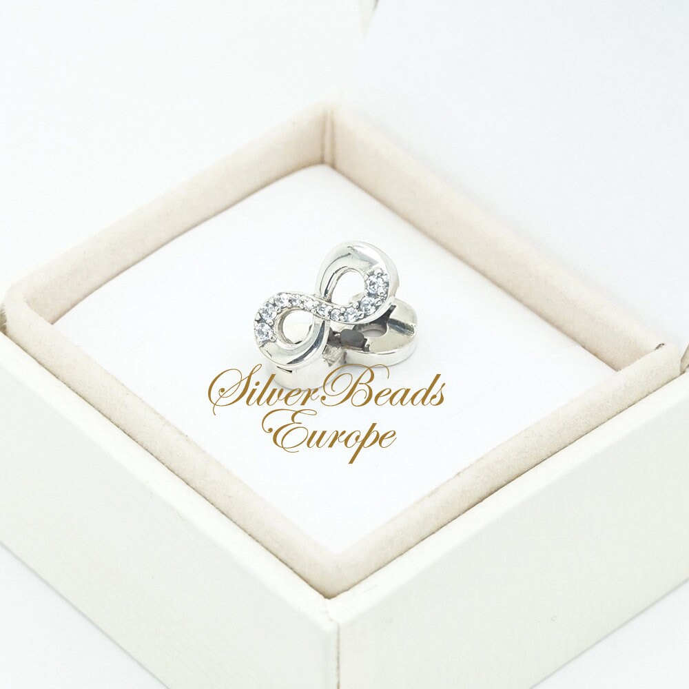Pandora Sparkling Infinity Clip Reflexions Charm Eye NEW - Etsy