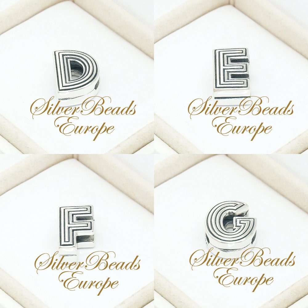 Pandora Alphabet Letter Clip, Initial, Symbol, Reflexions Charm ...
