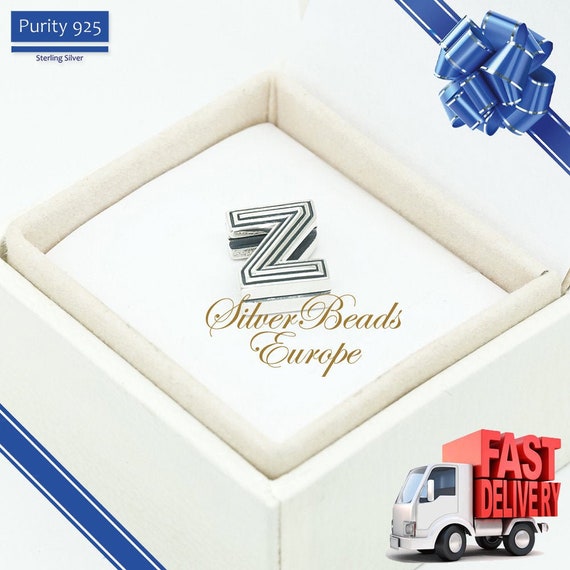 Pandora Alfabeto Letra Z Clip Inicial Símbolo Reflexions - Etsy España