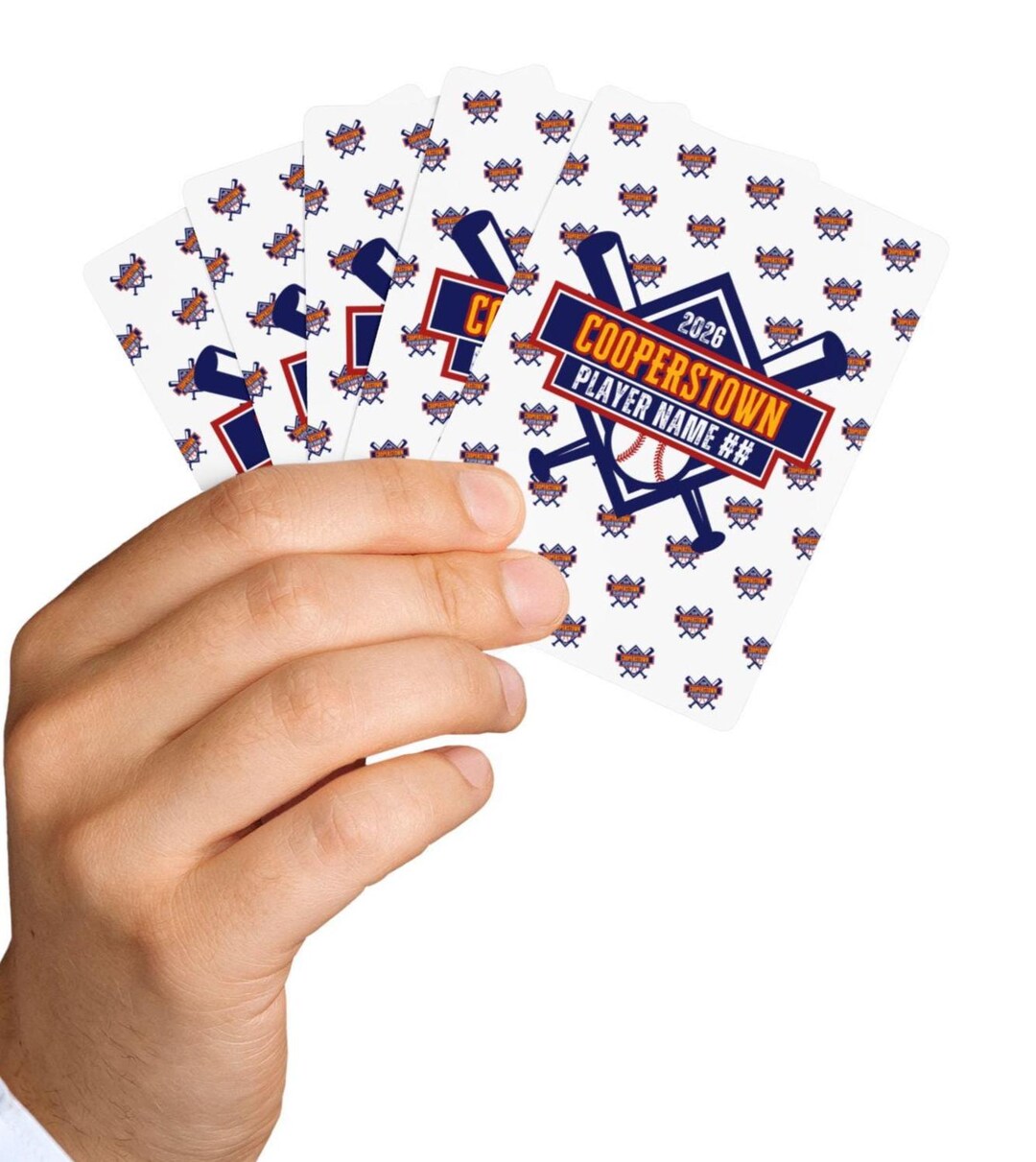 Custom Team Cooperstown Cards Player Name or Personalized Text ...