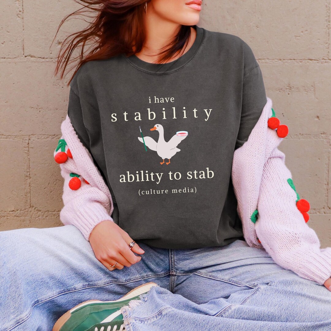 Funny Meme Microbiology Shirt Silly Goose Medical Laboratory Scientist ...