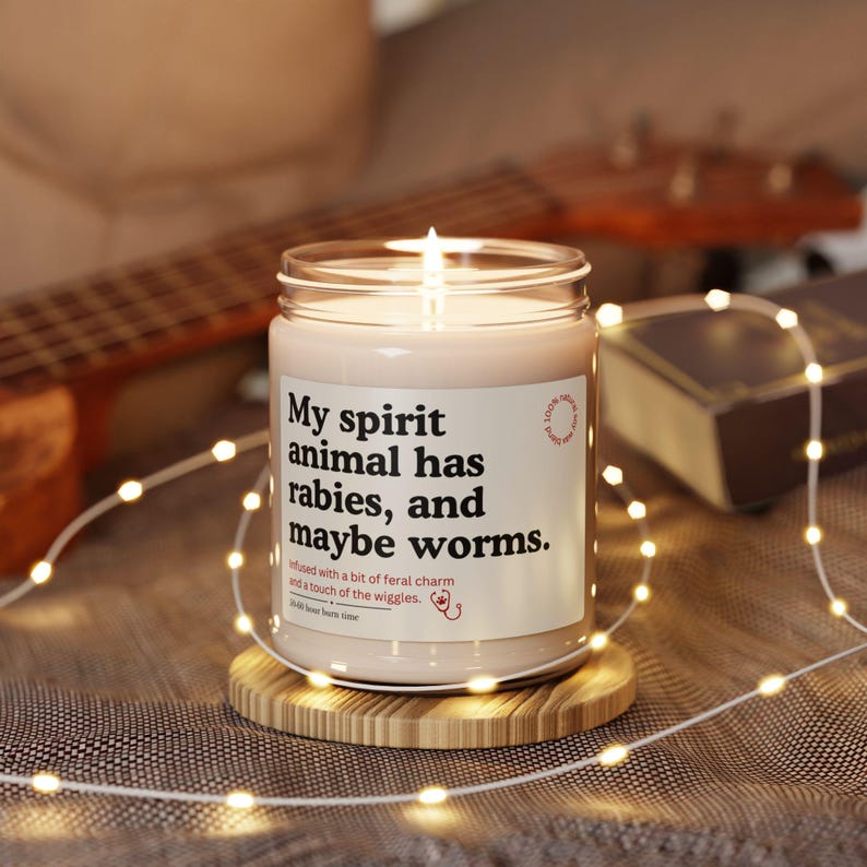 Funny Vet Tech Candle Veterinarian Gifts for Vet Tech Week Animal ...