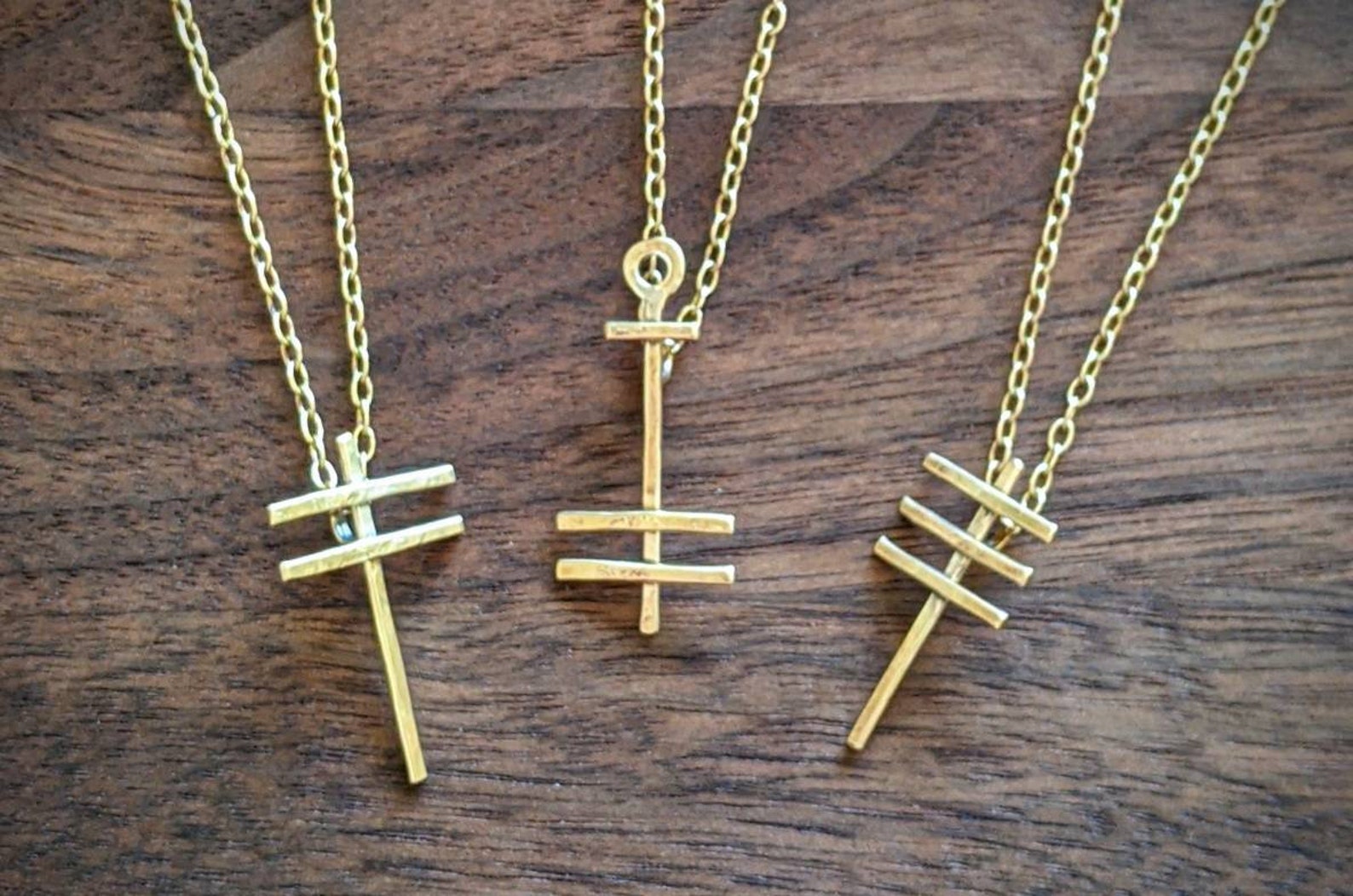 Frightened Rabbit 3 Bar Cross - Etsy