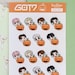 GOT7 Stickers | GOT7 Gotoon Sticker Sheet - Pumpkin Gotoons - Got7 ...