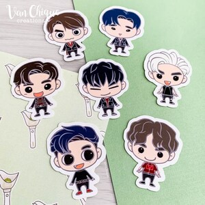 GOT7 Stickers Gotoon Keep Spinning/spinning Top Die-cut Weatherproof ...