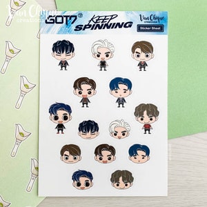 GOT7 Stickers | GOT7 Gotoon Sticker Sheet - Girls Girls Girls / Mad If ...