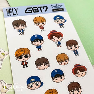 GOT7 Stickers | GOT7 Gotoon Sticker Sheet - Girls Girls Girls / Mad If ...