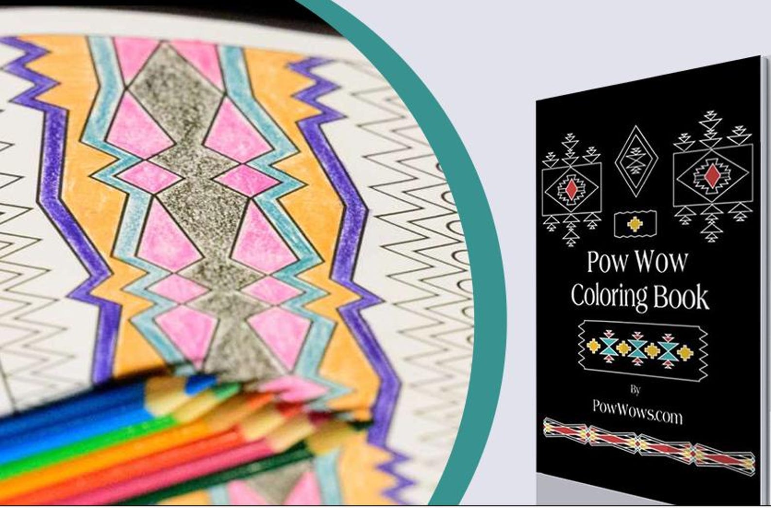 Pow Wow Coloring Book - Etsy