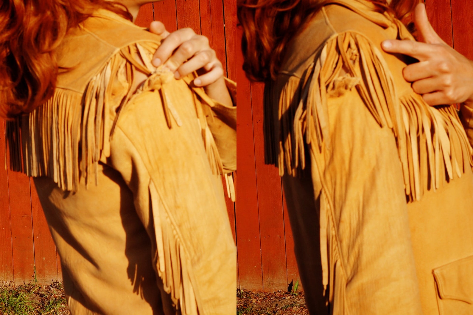 1940s Tregos Westwear Suede Fringe Jacket / 1940s Tregos Jacket / 1940s ...