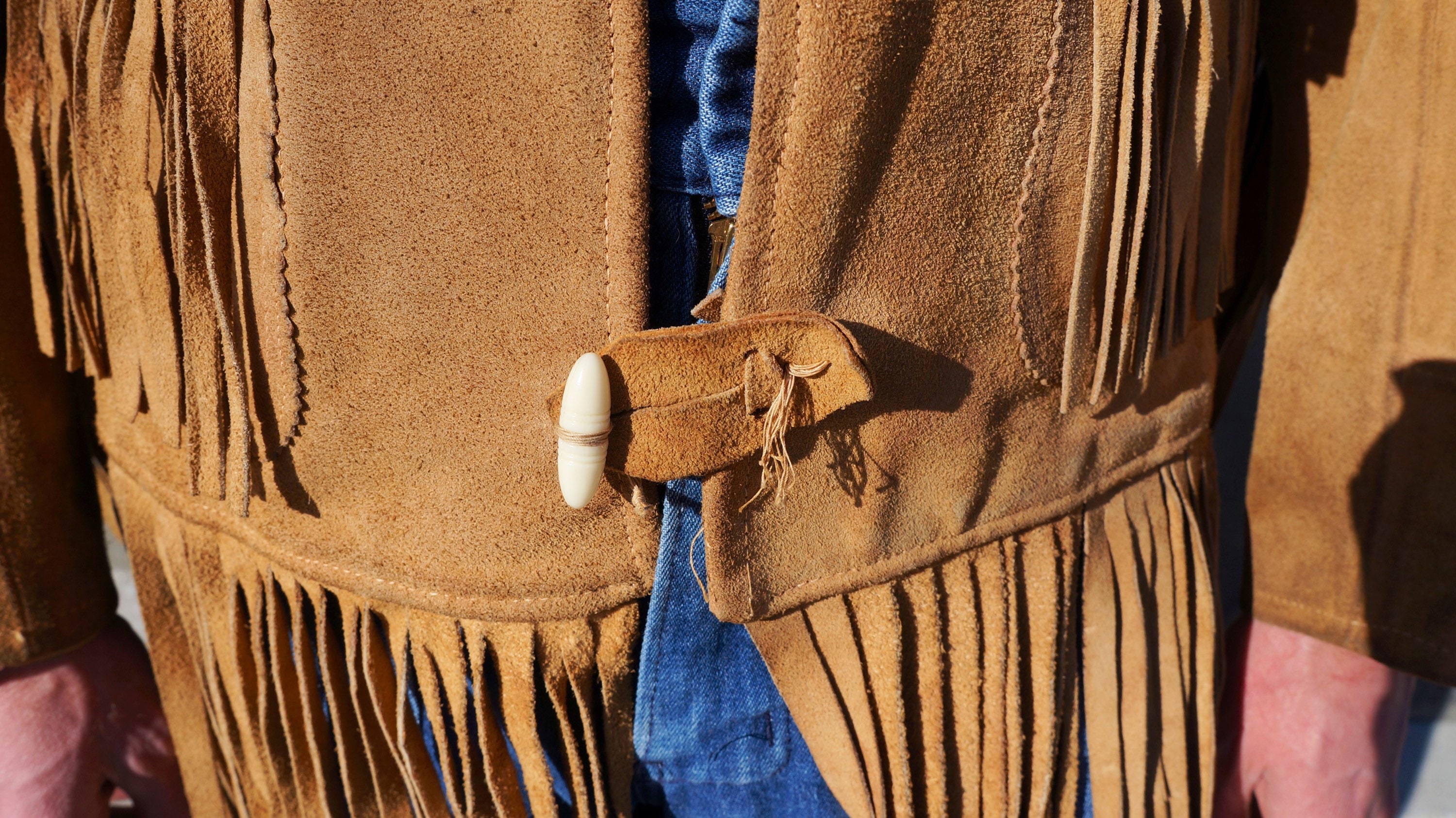 1960s Suede Fringe Jacket / 1960s Fringe Western Jacket / 1960s Suede ...