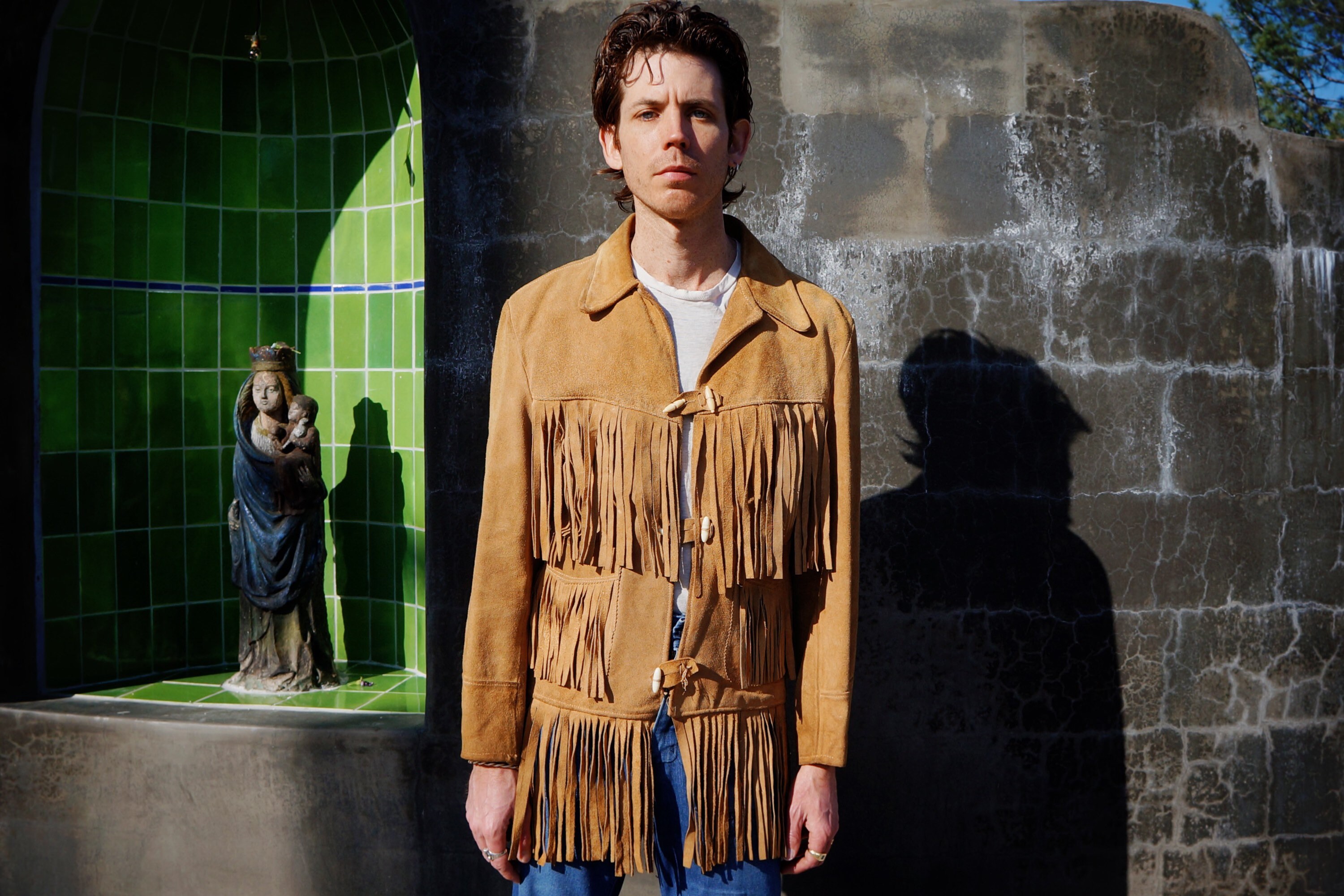 1960s Suede Fringe Jacket / 1960s Fringe Western Jacket / 1960s Suede ...