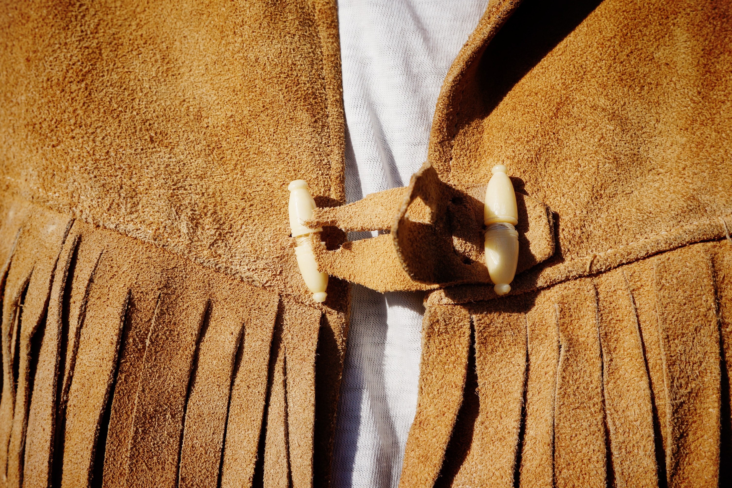 1960s Suede Fringe Jacket / 1960s Fringe Western Jacket / 1960s Suede ...