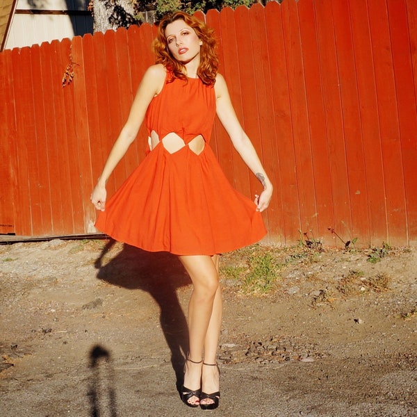 1960s Mini Dress - Etsy