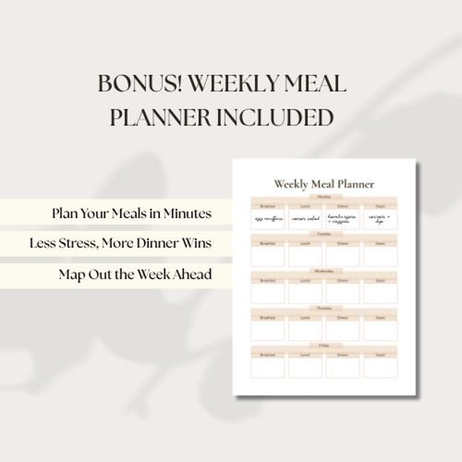 Printable Meal Prep & Freezer Label Bundle – Freezer, Lunchbox and ...