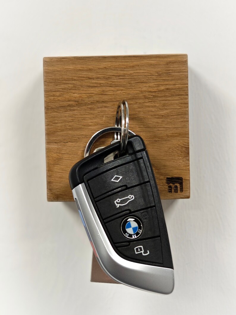 Magnethalter MagCube Holz Magnet Schlüsselbrett magnetisch ...