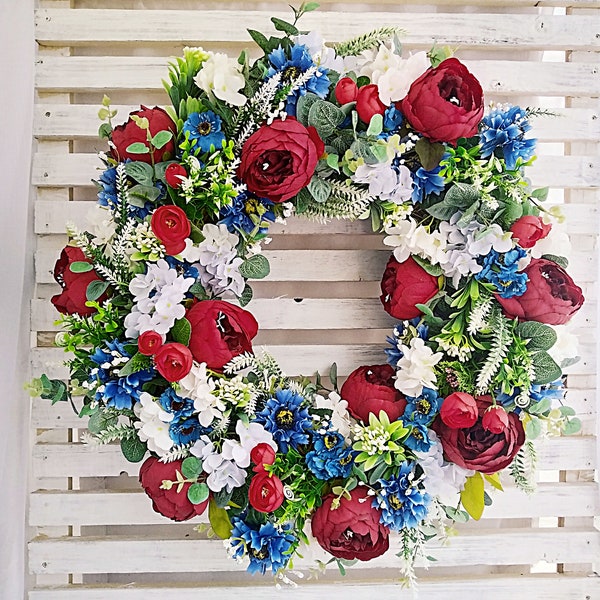 Veterans Day Wreath - Etsy