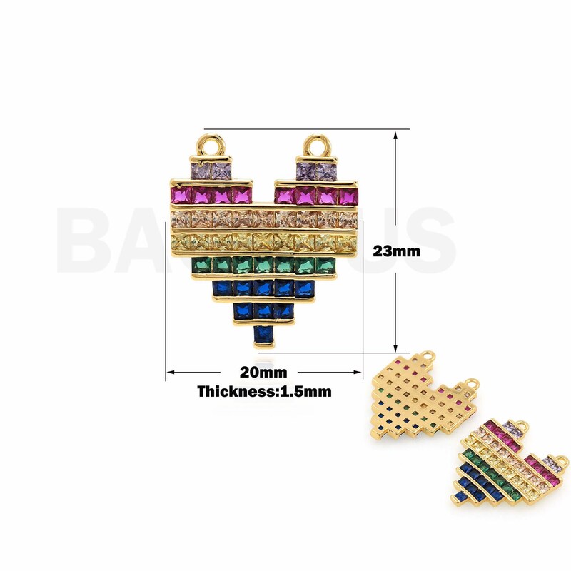 Pixel Necklace - Etsy