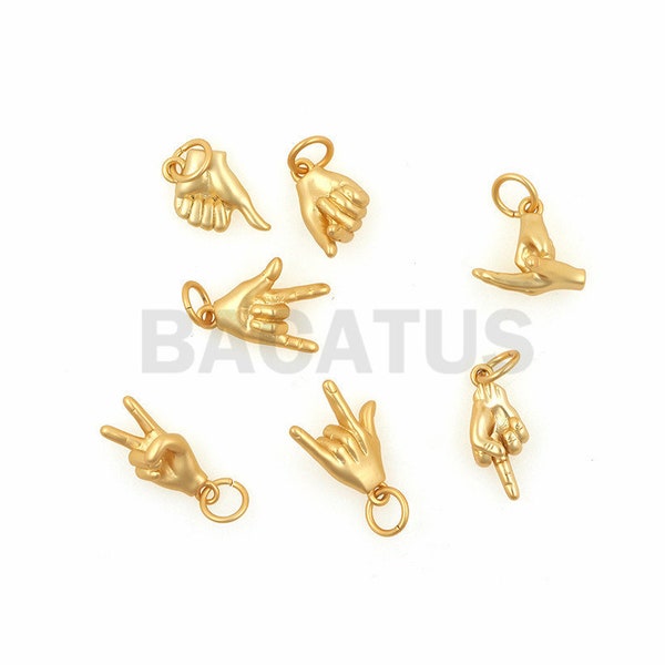 Italian Hand Charm - Etsy