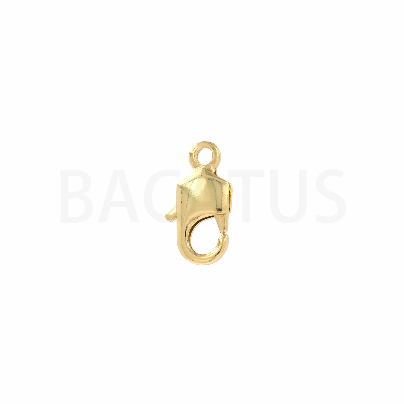 Necklace Clasp,snap Clasp, Oval Clasp, 18K Gold Filled Carabiner ...