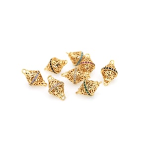 18K Gold Filled Fashion Connector, Simple Connector,dainty Charm ...