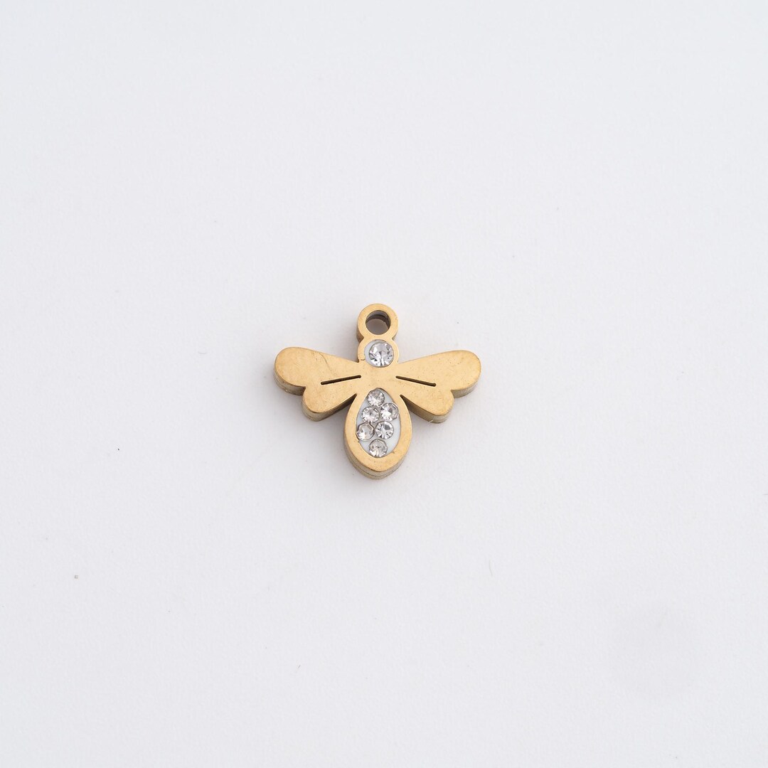 Stainless Steel Firefly Pendant,insect Charms,firefly Charm Bracelet ...