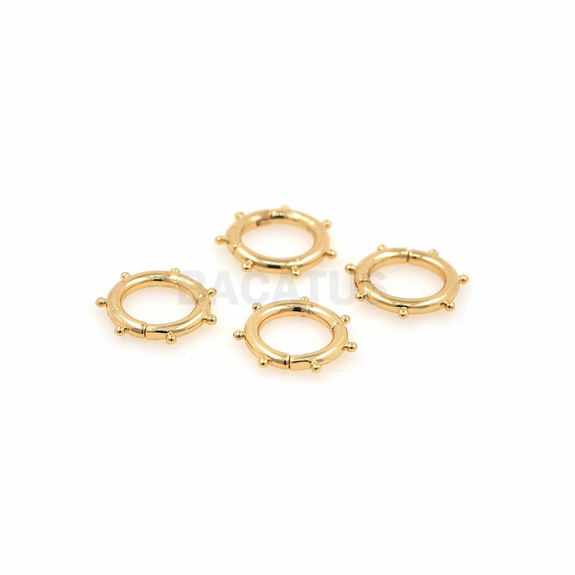 1PCS Gold Round Buckle Geometric Buckle Gold Round Buckle - Etsy