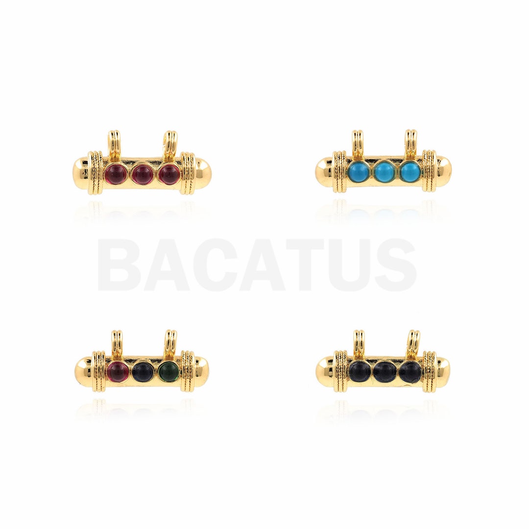 Capsule Frozen Pill CZ Cubic Zirconia Pendant, 18K Gold Filled Pill ...