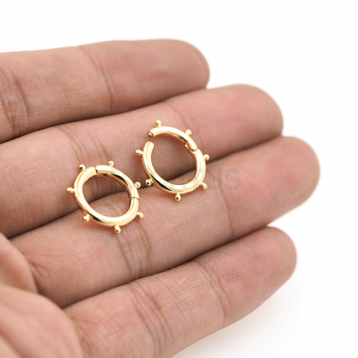 1PCS Gold Round Buckle Geometric Buckle Gold Round Buckle - Etsy