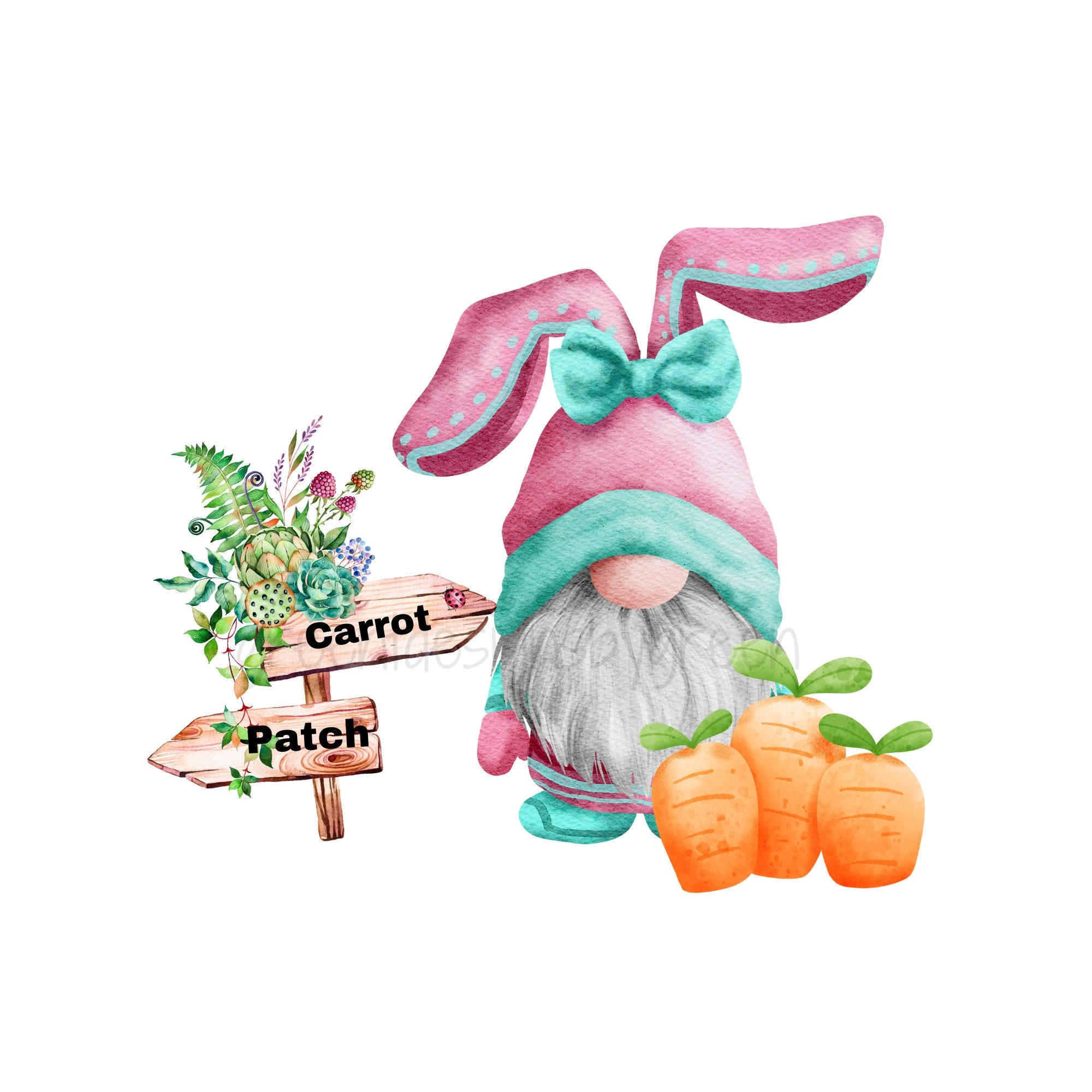 Digital Download PNG File-easter Clipart-easter Gnome - Etsy Canada
