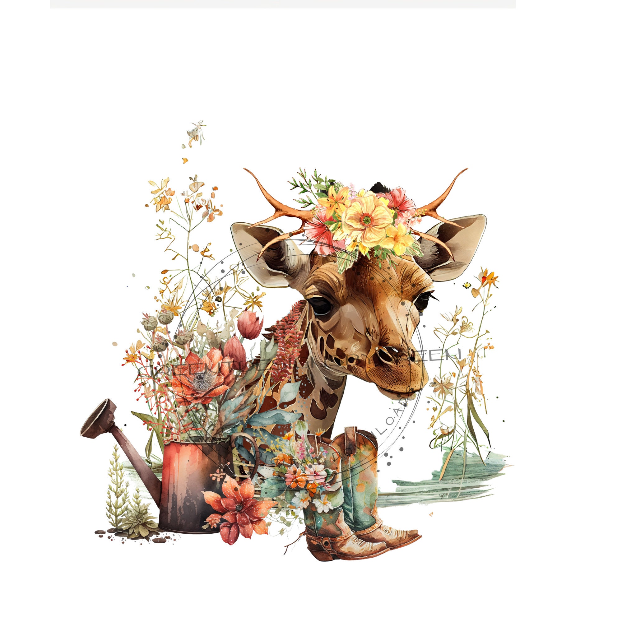 Tall Giraffe Hat