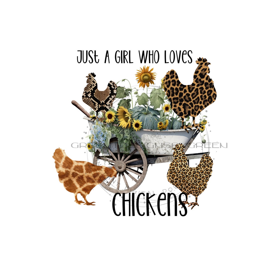 Leopard Print Chicken PNG for Sublimation, Cow, Giraffe, and Snake ...
