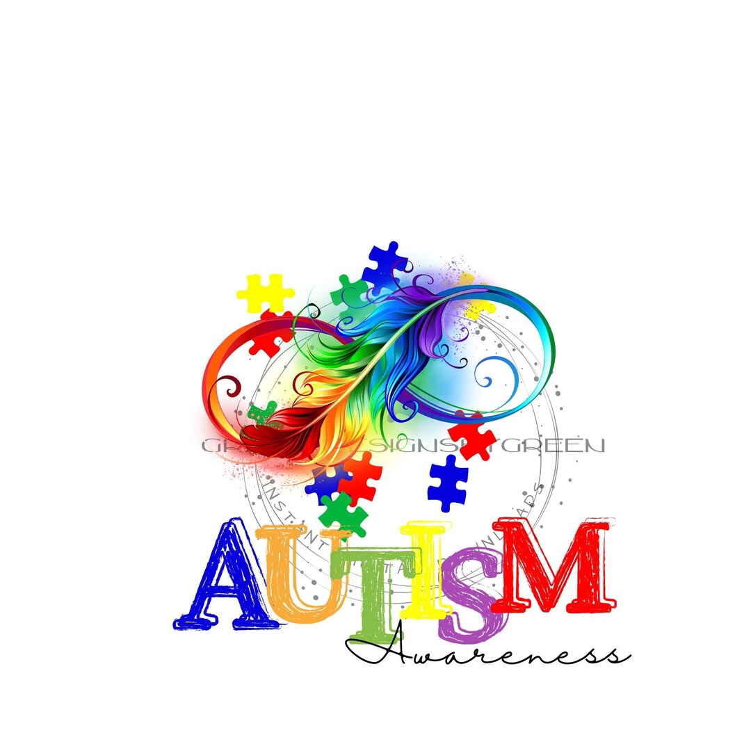 Autism Love PNG, Autism Awareness, Autism PNG, Butterfly Design ...