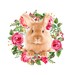 Bunny Flower Png, Sublimation Designs Downloads, Rabbit PNG Files ...