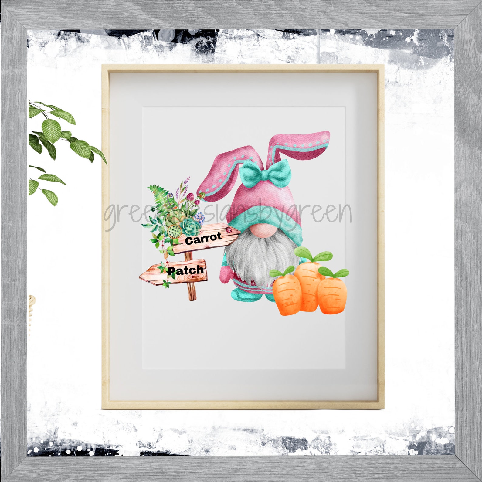 Digital Download PNG File-easter Clipart-easter Gnome - Etsy