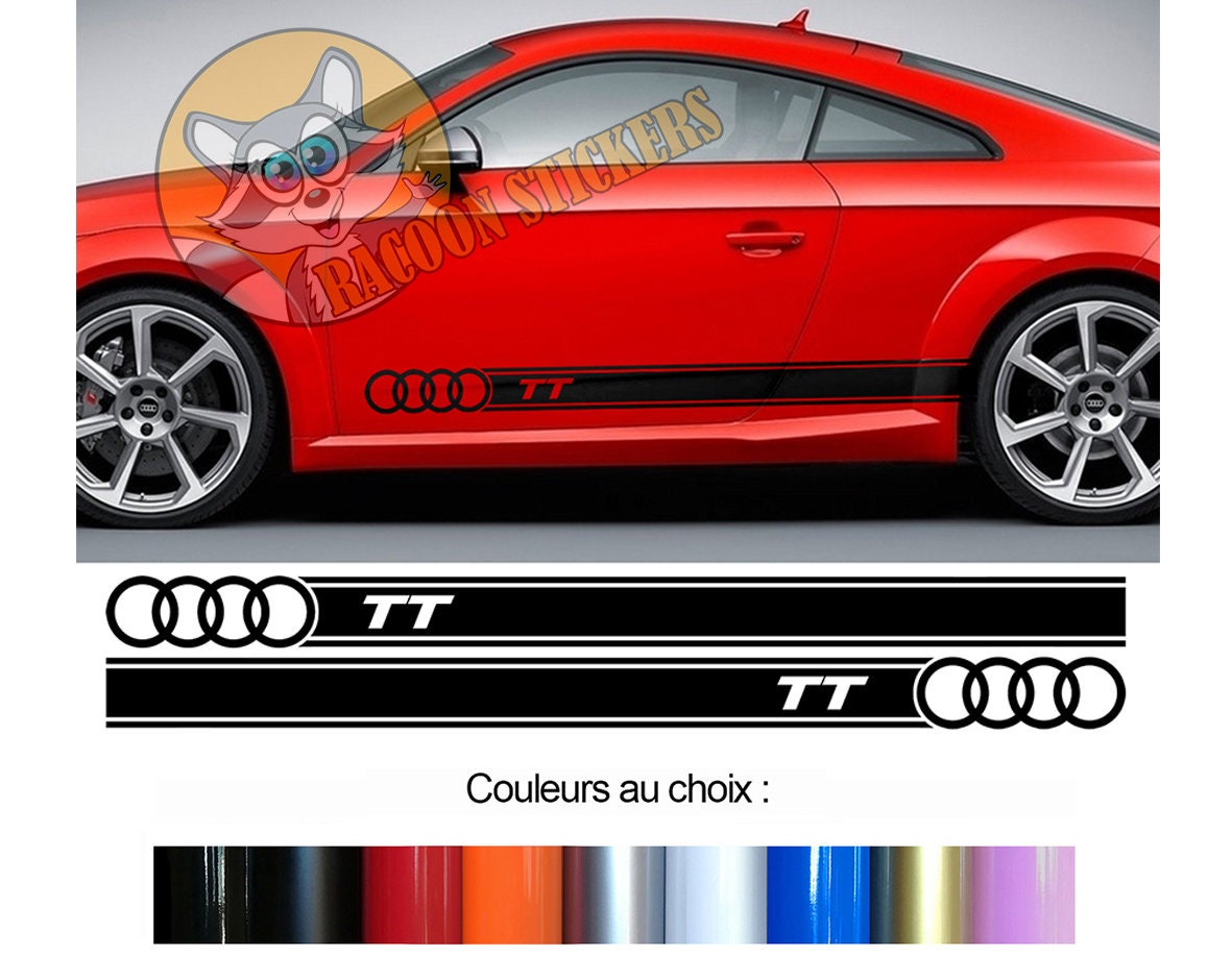 2 X Rocker Panel Door Side Stripes for AUDI TT Decal sticker | Etsy