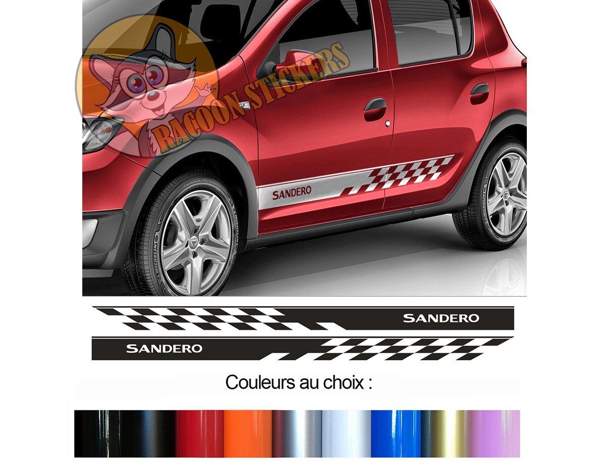 2 X Rocker Panel Door Side Stripes for DACIA SANDERO Decal | Etsy
