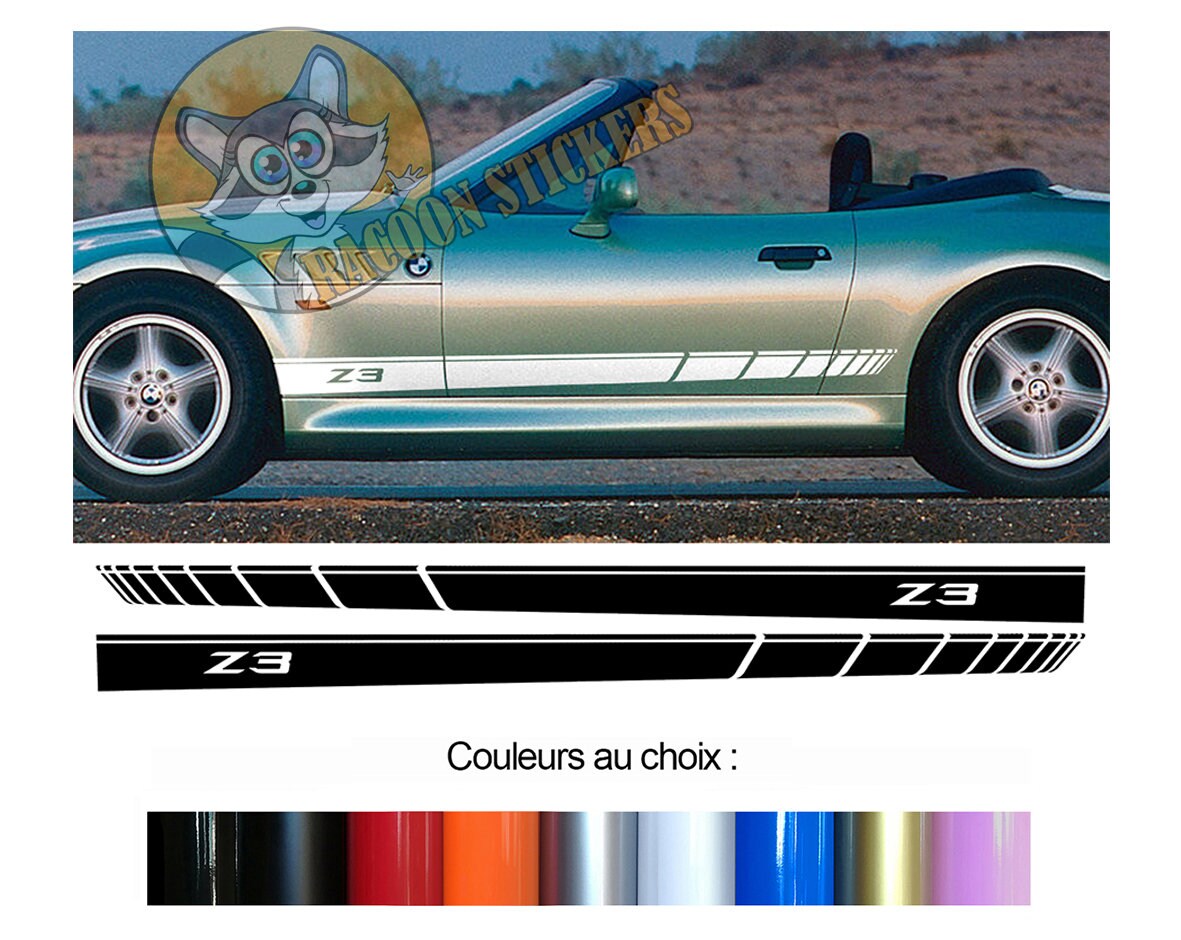 2 X Rocker Panel Door Side Stripes for BMW Z3 Decal sticker | Etsy