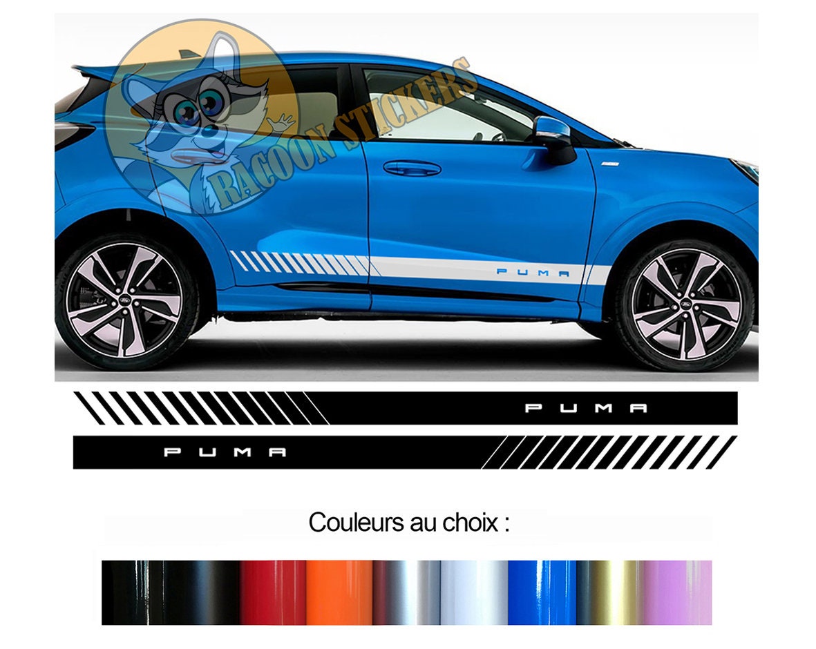 2 X Rocker Panel Door Side Stripes for FORD PUMA Decal | Etsy