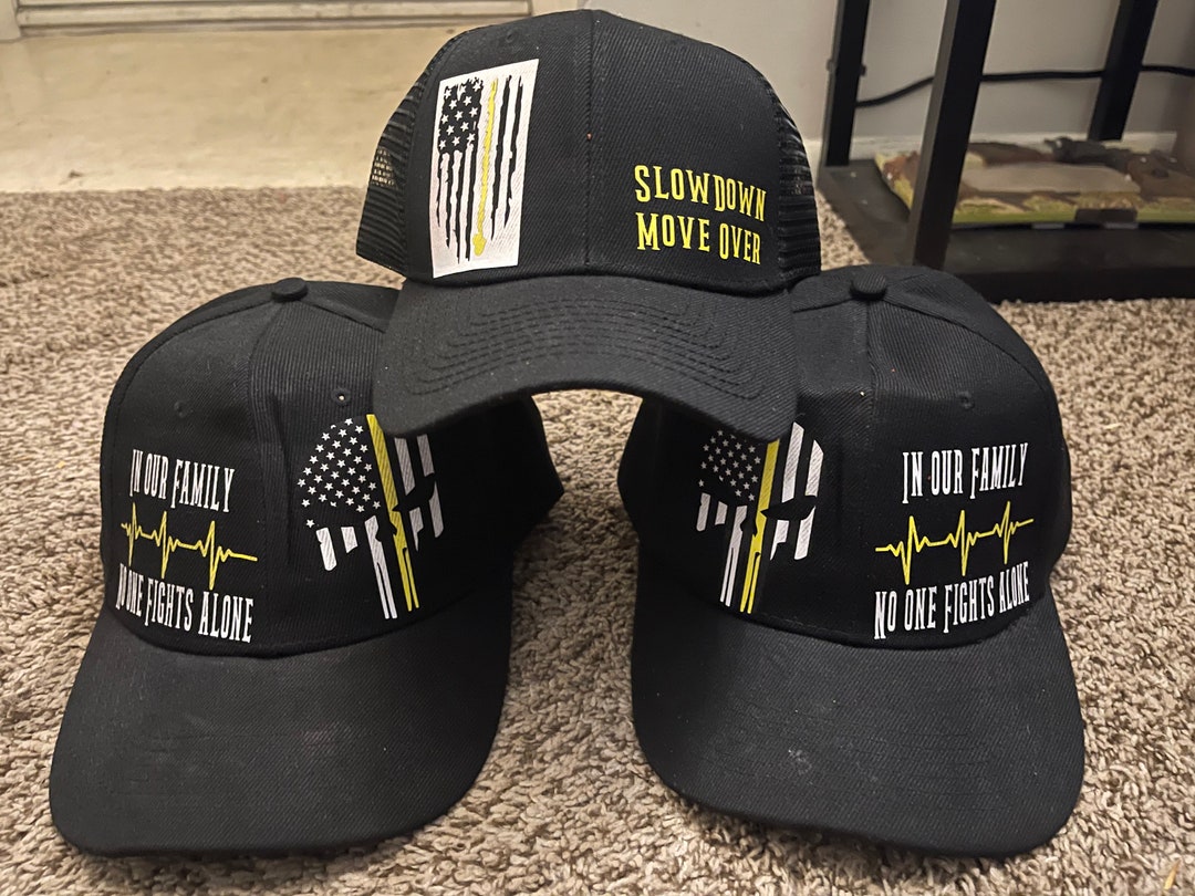 Thin Yellow Line Hats - Etsy