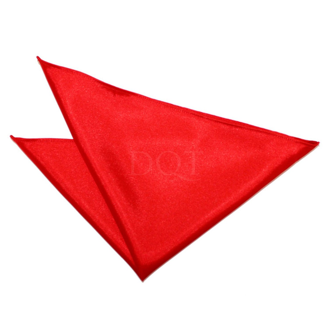 Plain Satin Handkerchief Red Pocket Square Wedding Party - Etsy UK