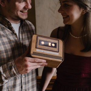 Personalized Wedding Audio Guest Book: Retro Radio Voicemail - Etsy