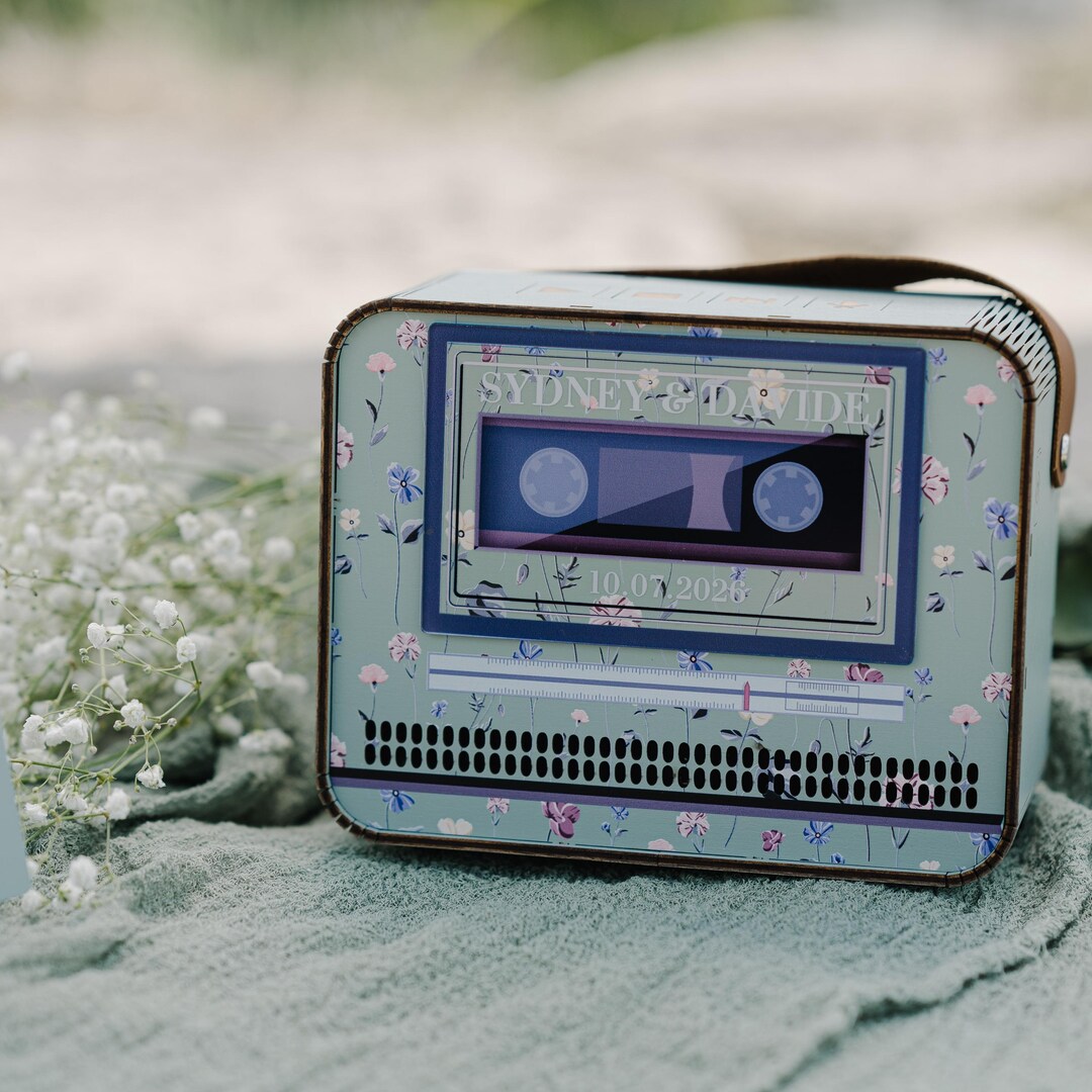 Personalized Wedding Audio Guest Book: Retro Radio Voicemail - Etsy