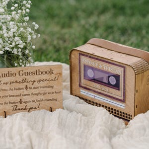 Wedding Audio Guest Book, Personalized Wedding Voicemail Guestbook Idea ...