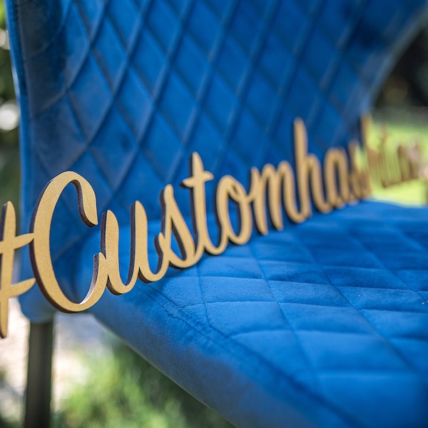 Hashtag Wedding Sign - Etsy