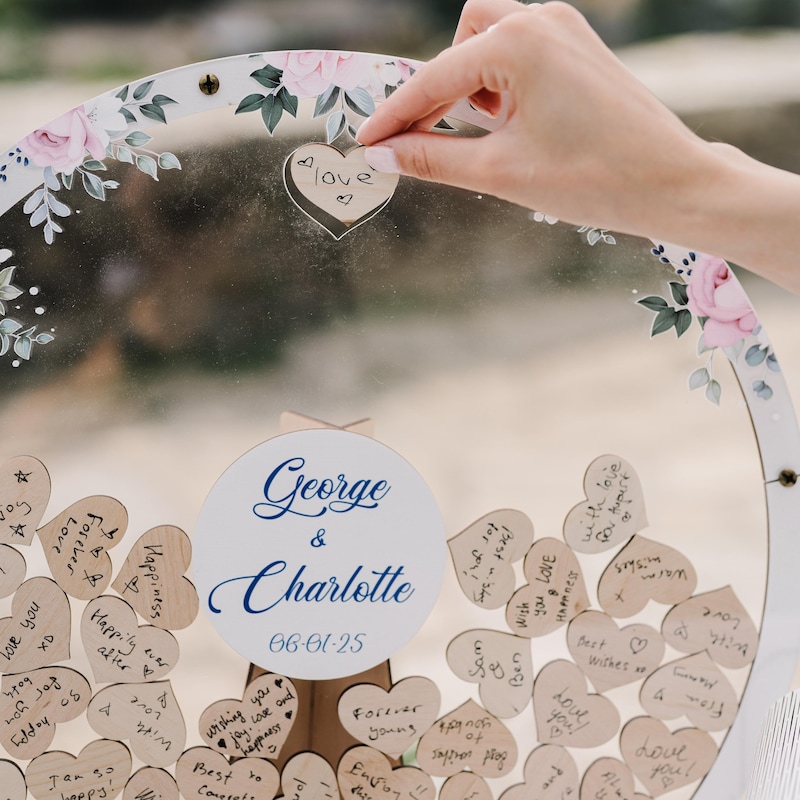 Guest Book Frame - Etsy