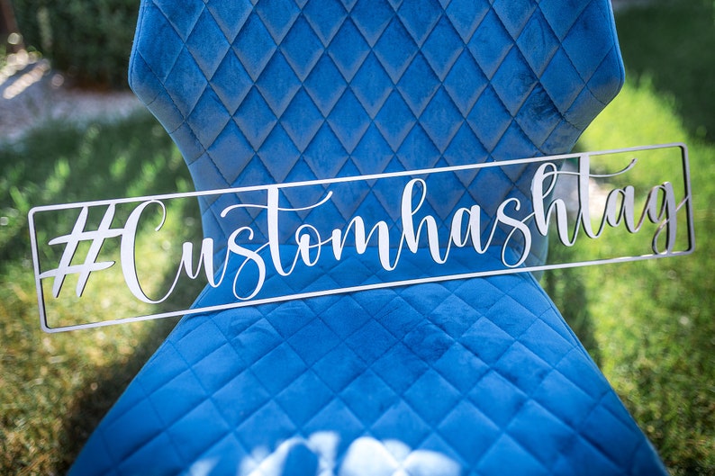 Hashtag Wedding Sign Wedding Hashtag Sign Gold Hashtag - Etsy