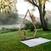 Wedding Arch, Diamond-shaped Wedding Arches Set, Wooden Arbor Décor ...